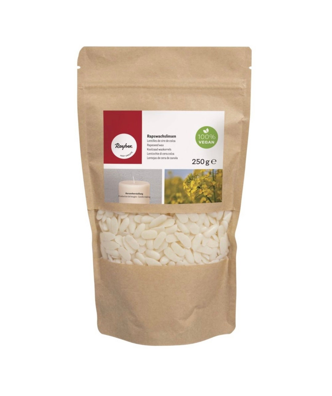 Candle Wax, Rapeseed Wax Lenses, 100 Vegan, 100 Rapeseed, Candle Wax ...