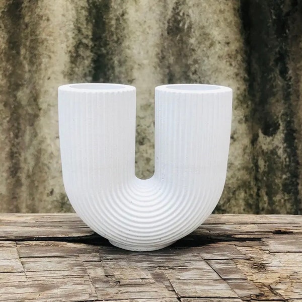 Silikonform vase u form - Etsy.de