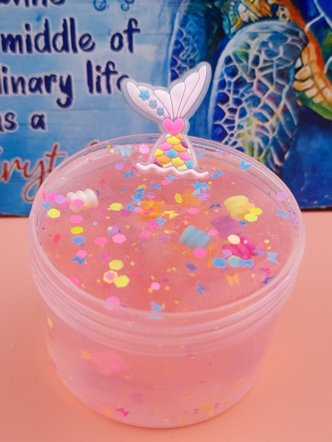 Mermaid Treasures Clear Slime Enchanto Scented Colourful Slime Great ...