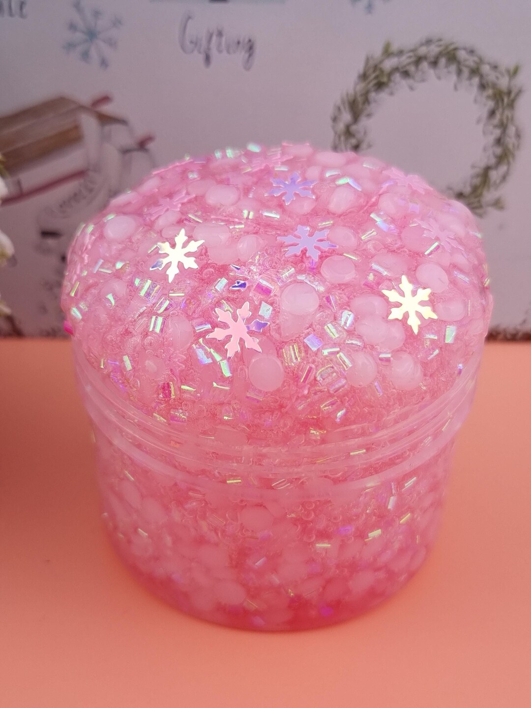 Snow Fairy Slime Slushie and Bingsu Combo Snow Fairy Dupe Scented Slime ...