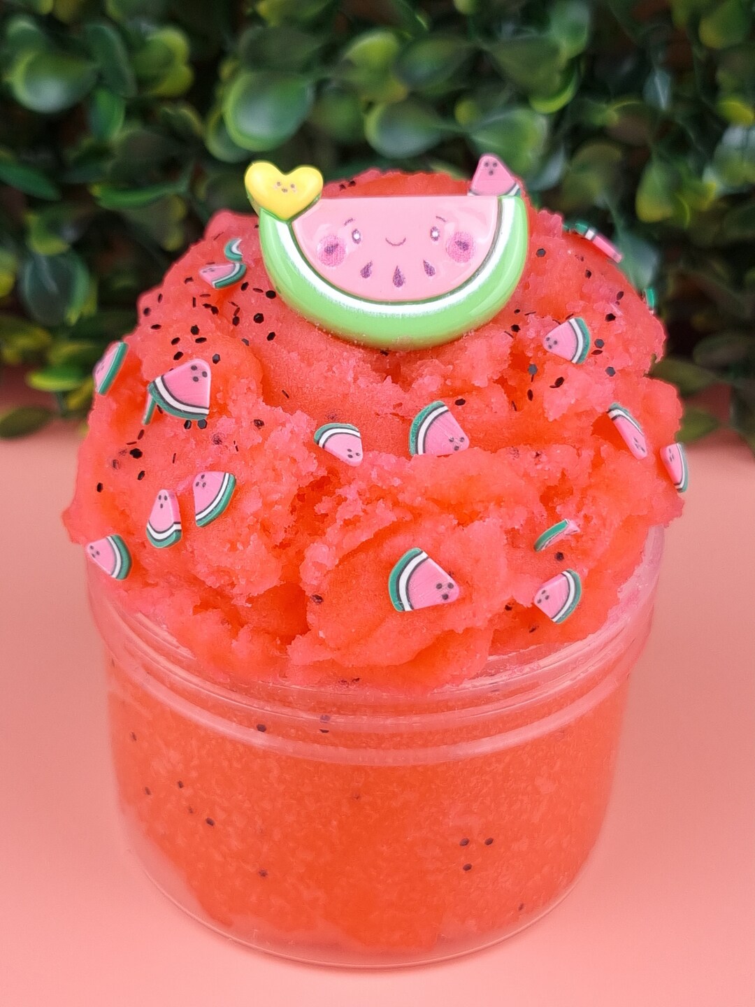 Pink Watermelon Icee Slime Fluffy Sizzly Slime Watermelon Scented Slime ...