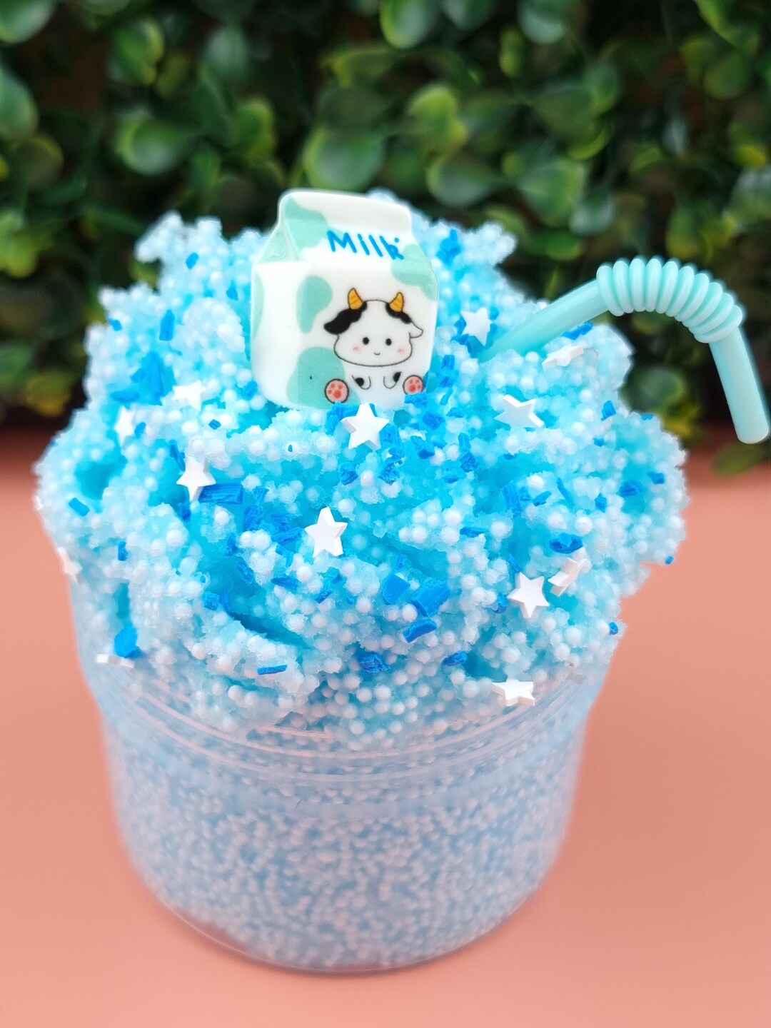 Frothy Milk Icee+floam Slime Cow Candy Scented Slime Soft ASMR Texture ...