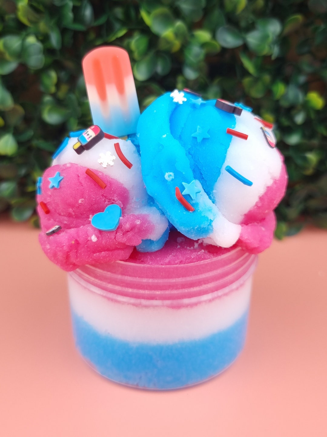 Summer Pop Cloud Slime Rainbow Candy Floss Scented Slime UK Seller ...