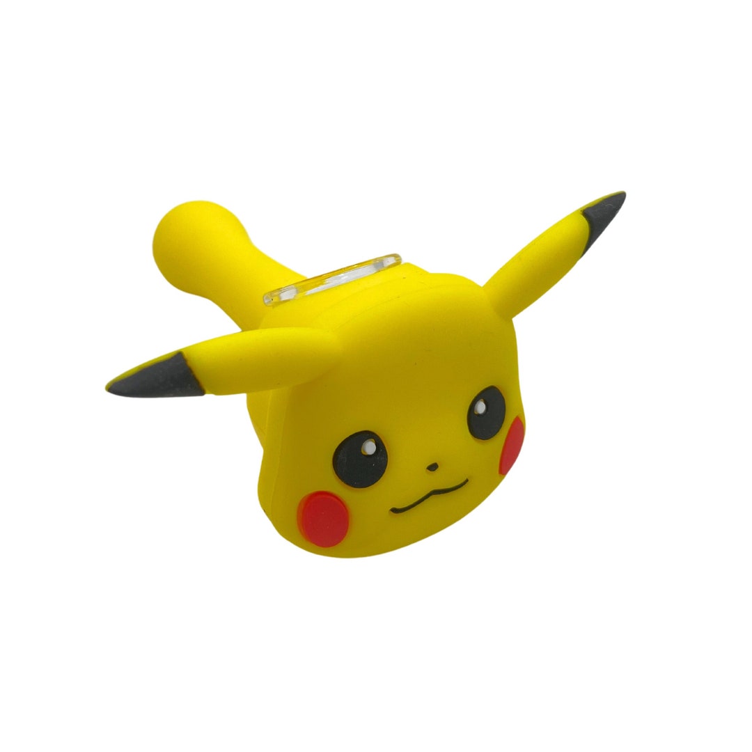 Pokémon Pikachu Silicone Smoking Pipe With Glass Bowl - Etsy
