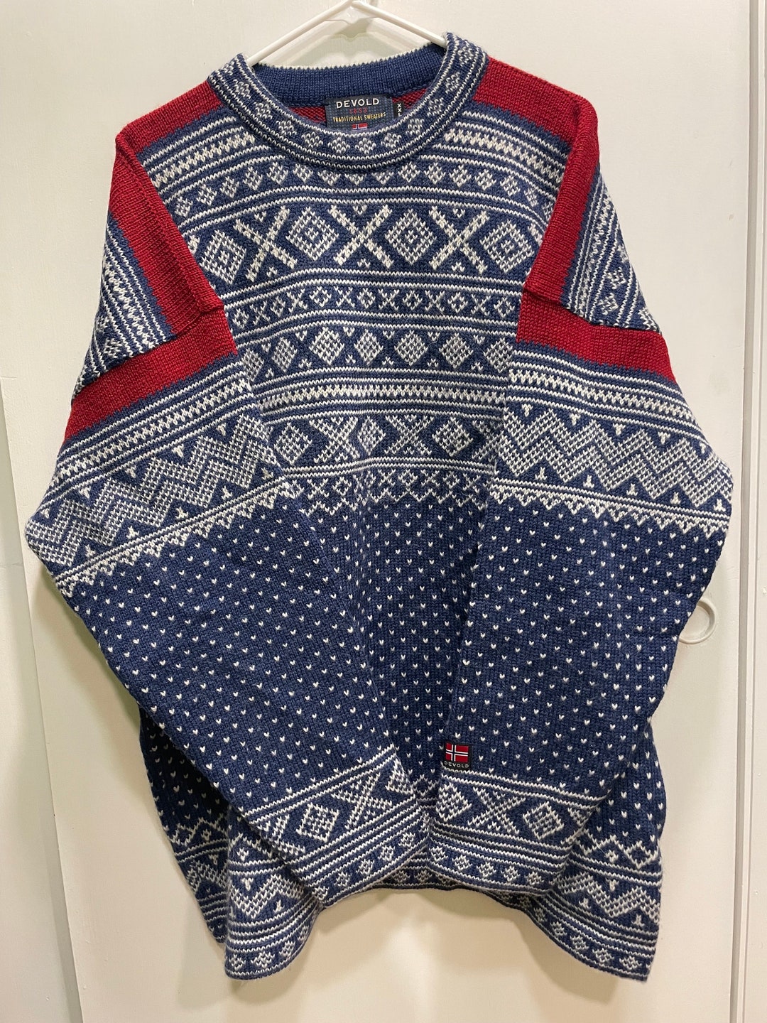 Vintage Devold 1853 by Olmes Corretti Norwegian 100% Virgin Wool ...