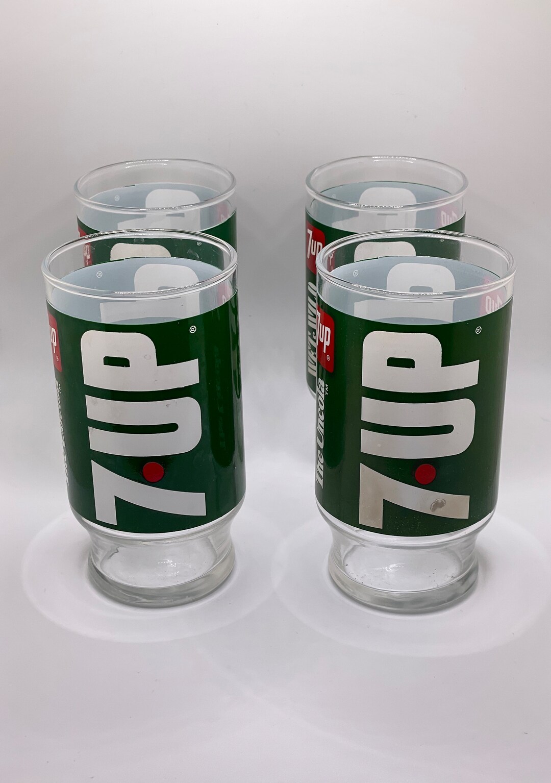 1970's 7-UP Wet & Wild the Uncola Water Tumblers (set of 4) - Etsy