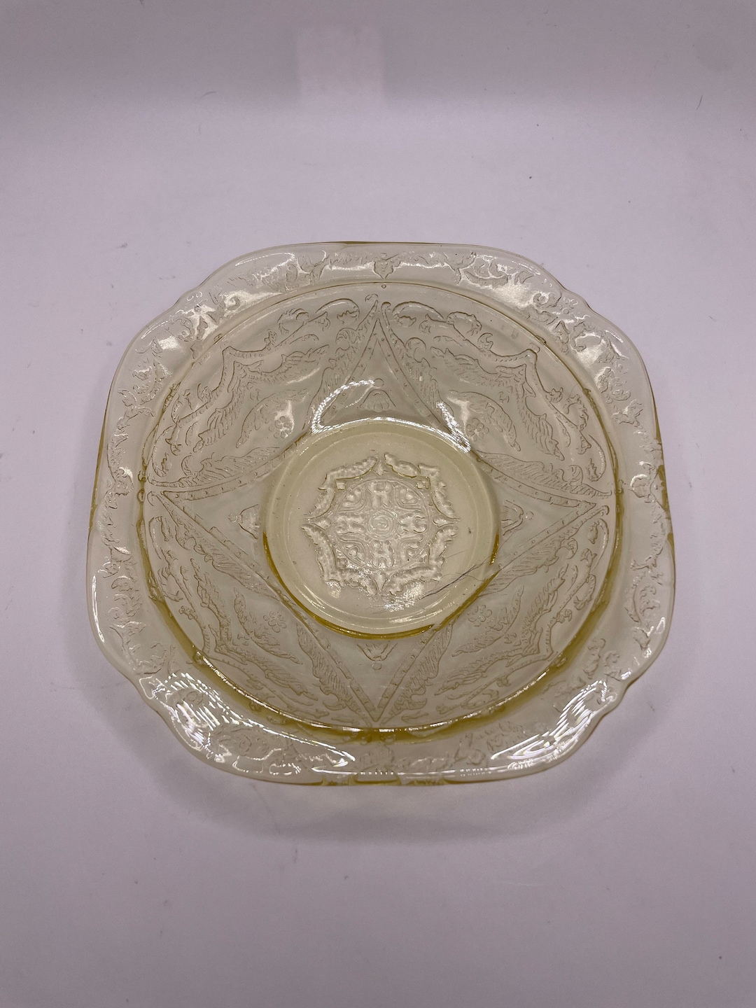 1930's Federal Glass Co. Depression Glass Small Fruit/dessert Bowl in ...