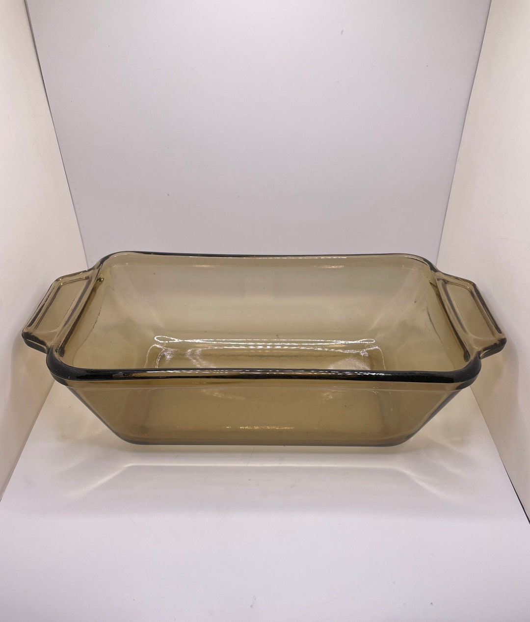 1980s Anchor Ovenware Amber Glass Loaf Dish (1.5 Qt Capacity) - Etsy