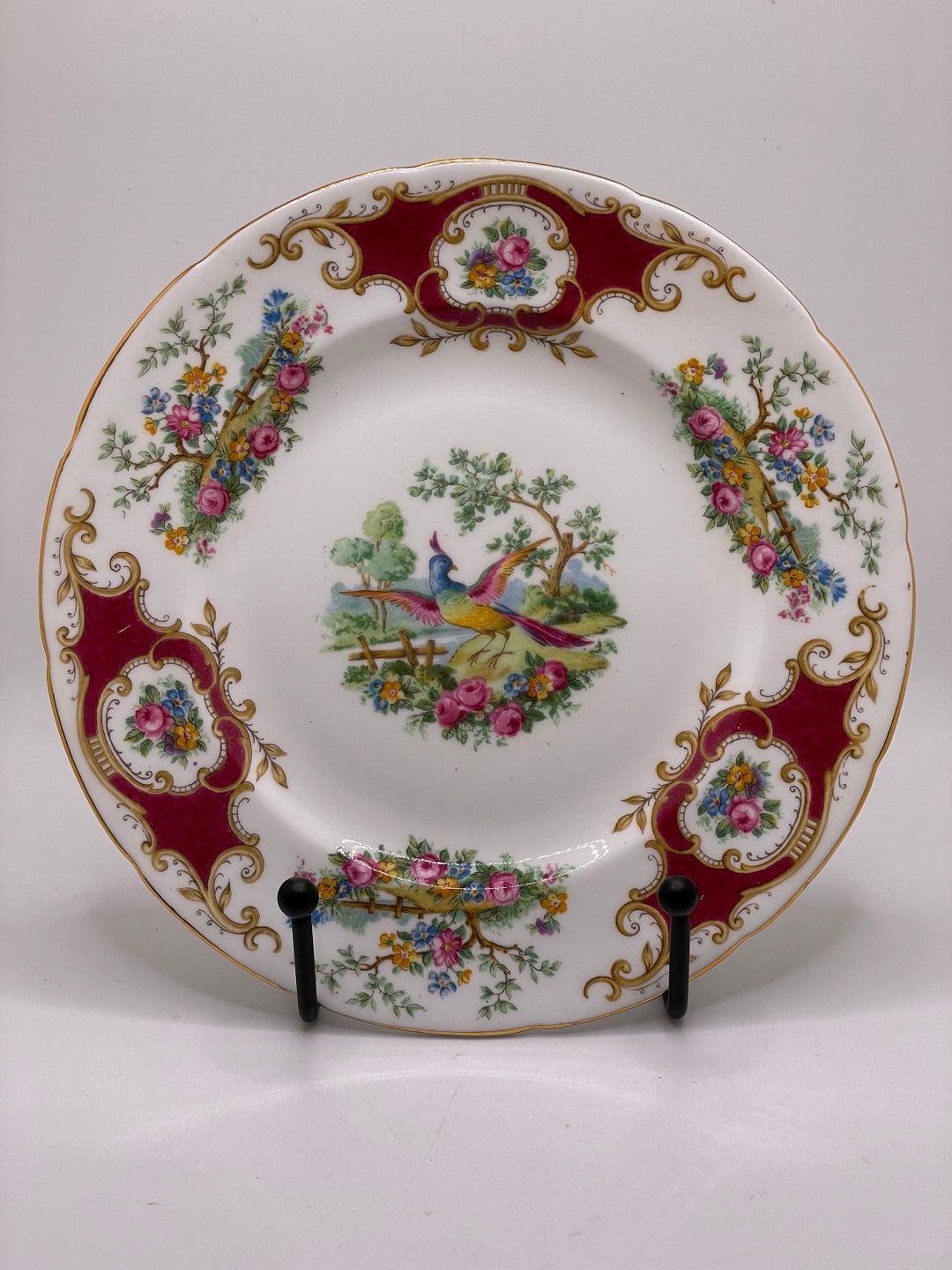 1950s EB Foley Bone China broadway Limited Edition Chelsea Bird Pattern ...