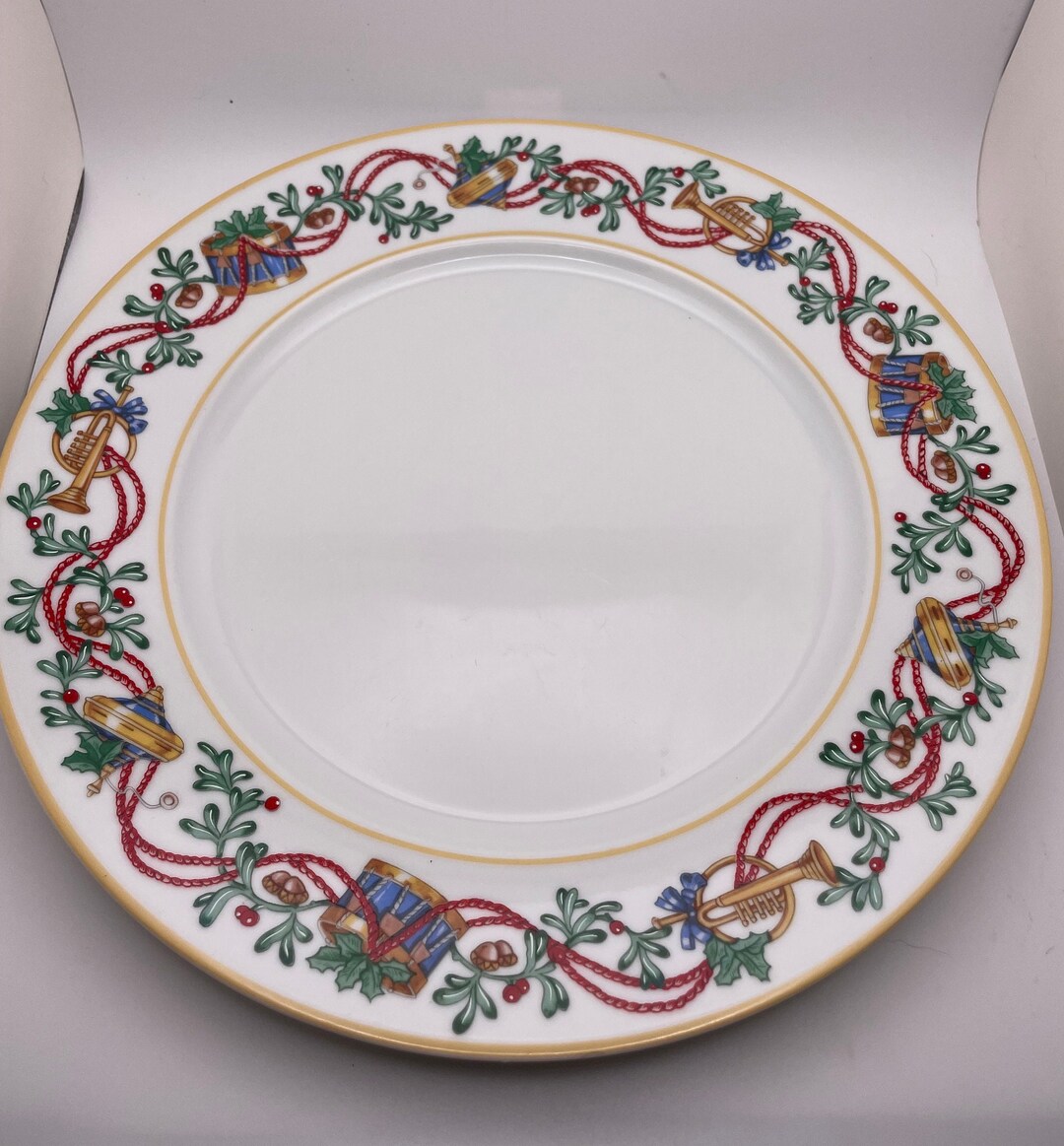 Vintage Christmas Plate - Etsy