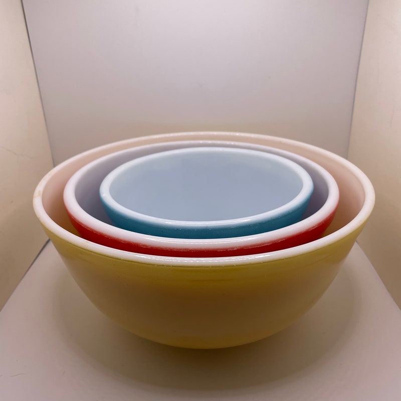 Pyrex Bowl Set - Etsy