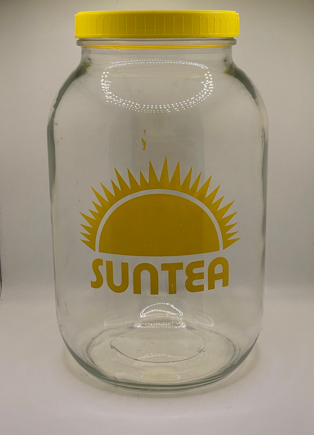 Vintage Sun Tea Jar With Lid - Etsy