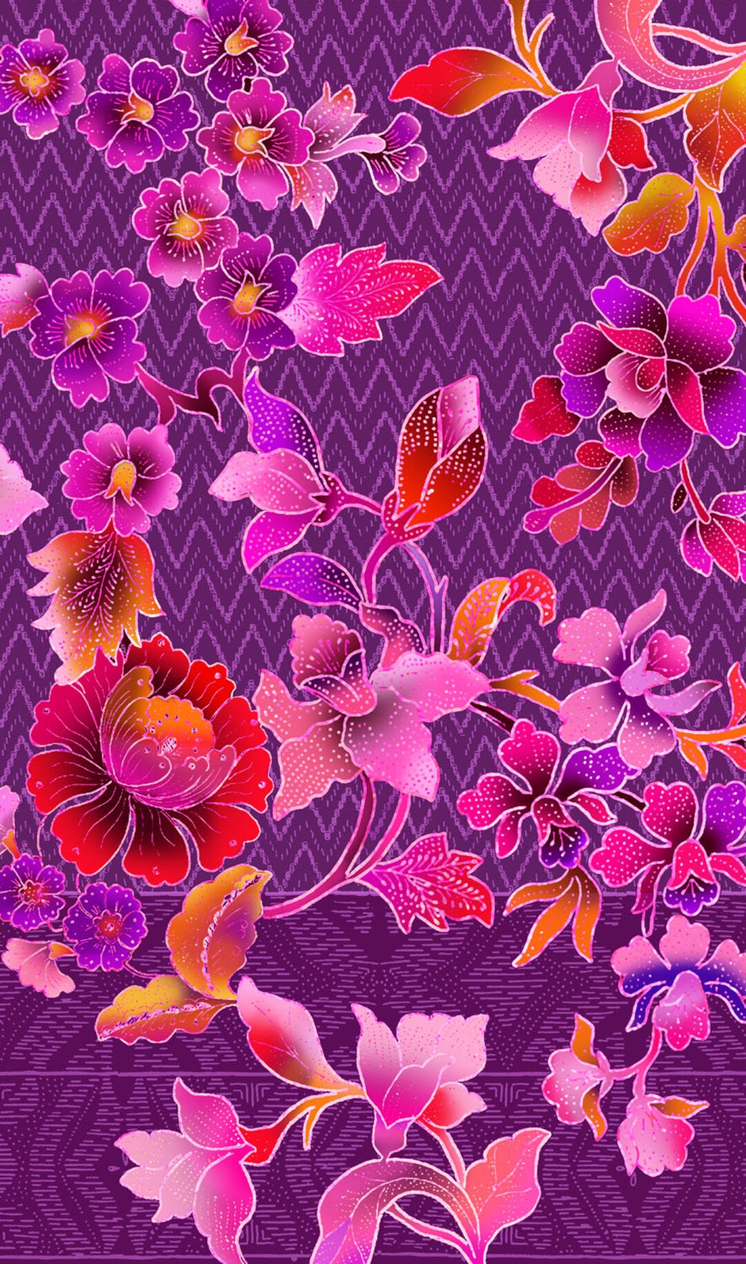 Giclée Print Beautiful Batiks Design #6705textile Art/design Prints ...