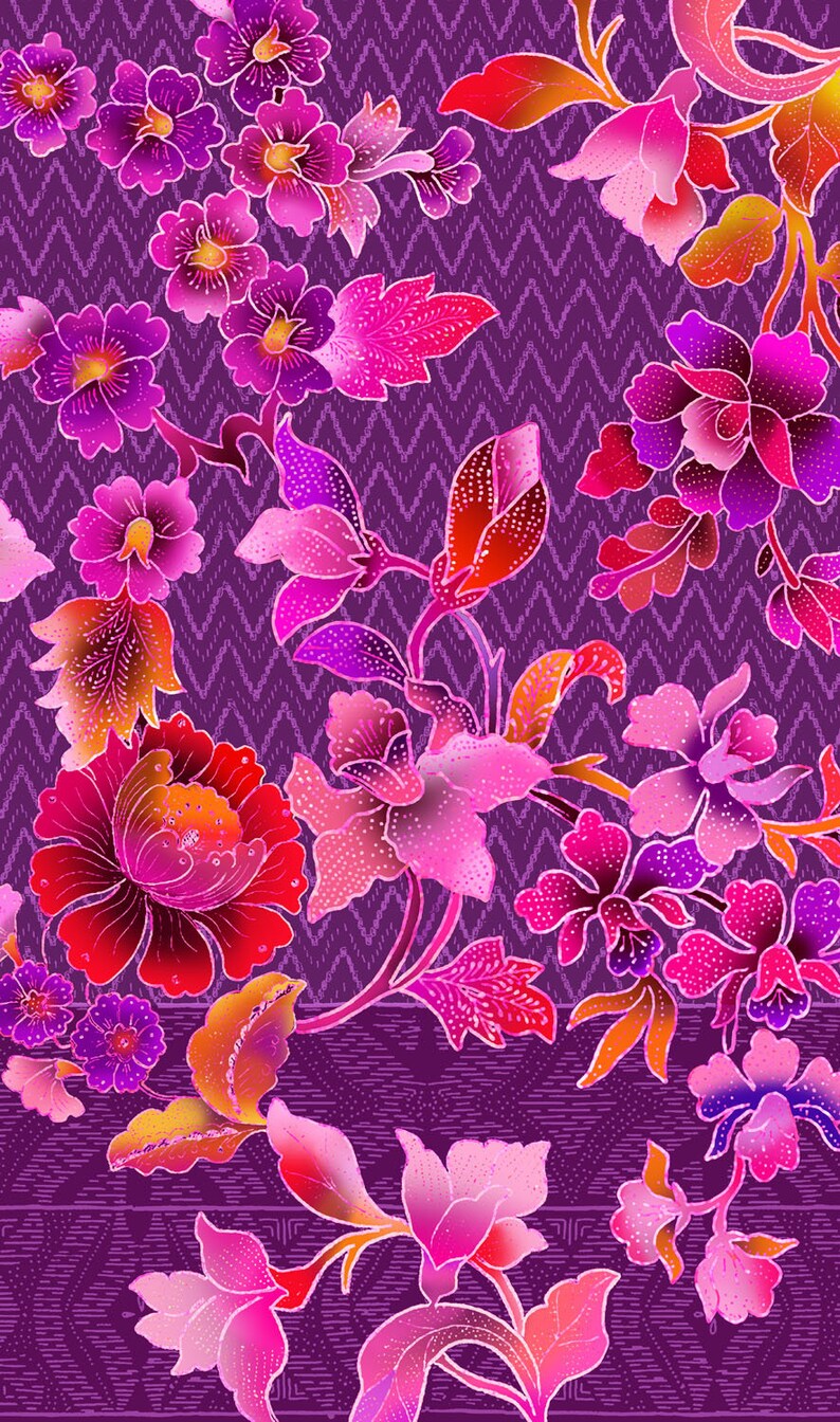 Giclée Print Beautiful Batiks Design #6705textile Art/design Prints ...