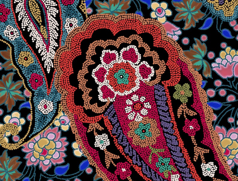 Giclée Design #6799 Textile Art/design Prints Adorning Your Walls ...