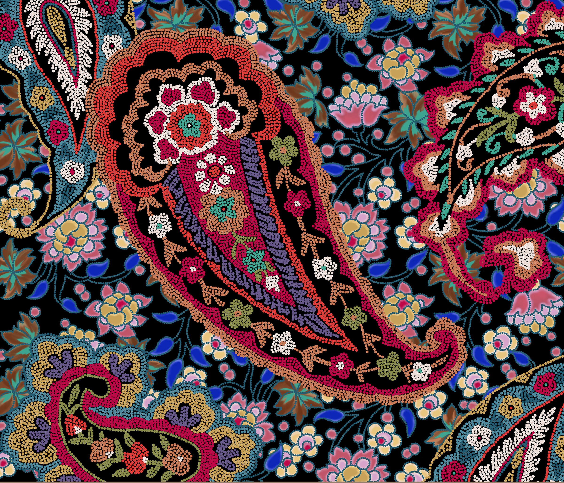 Giclée Design #6799 Textile Art/design Prints Adorning Your Walls ...