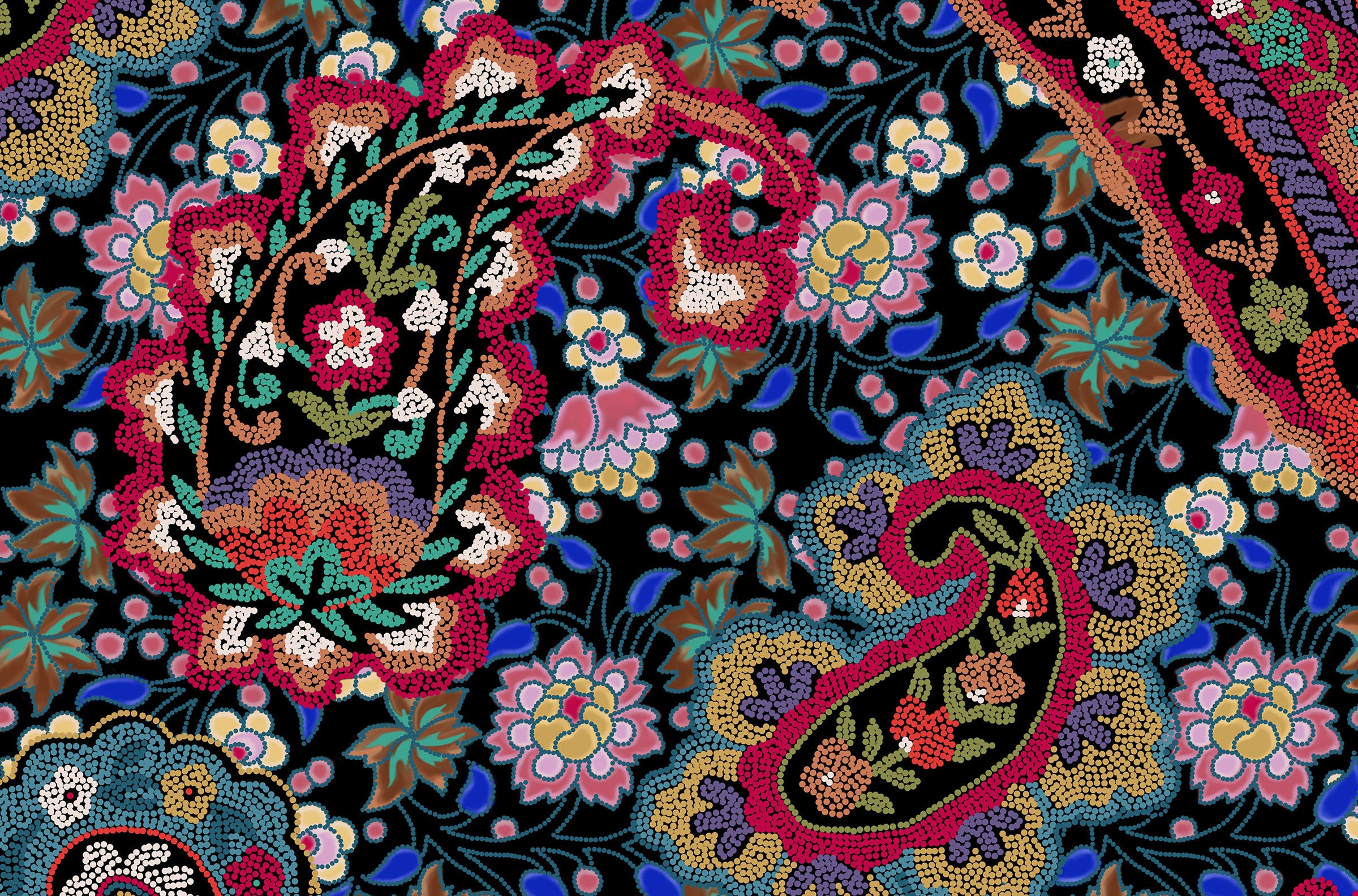 Giclée Design #6799 Textile Art/design Prints Adorning Your Walls ...