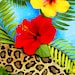 Giclée Print Tropical Leopard #6821 Textile Art/design Prints Adorning ...