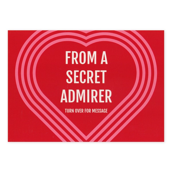 Secret Admirer - Etsy