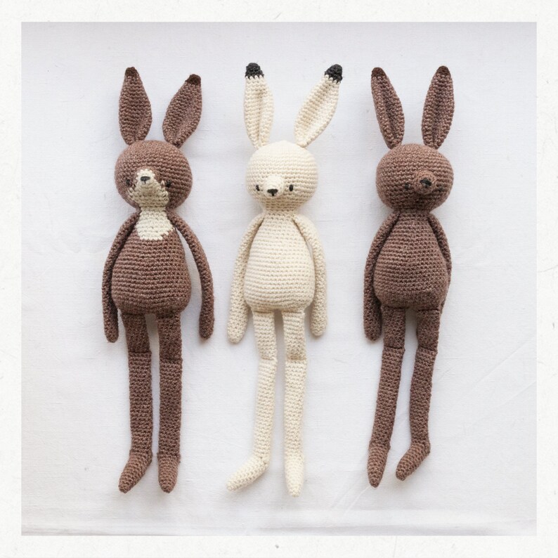 Crochet Pattern Hare Handwork Plush Toy Amigurumi Little BEEP - Etsy