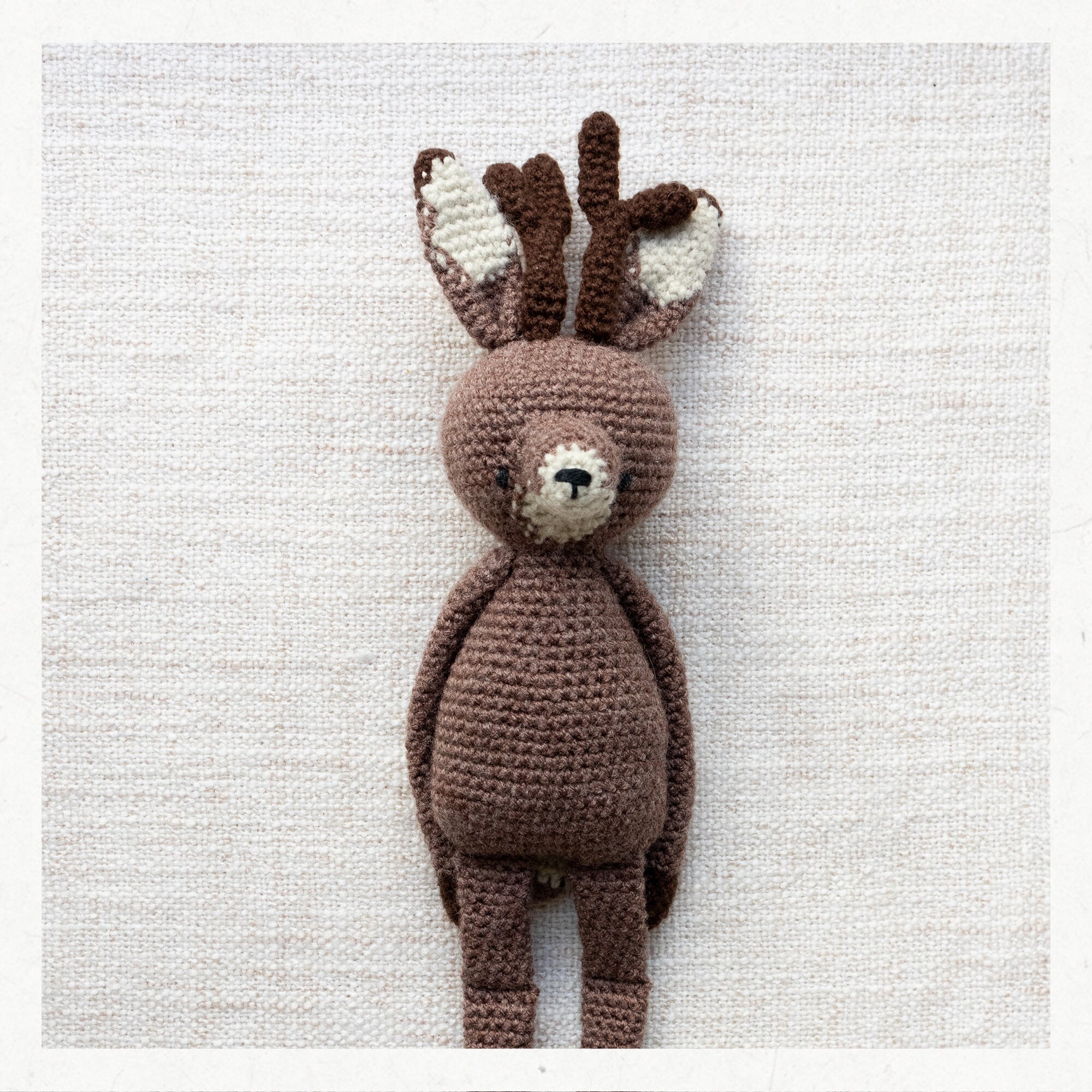 Crochet Pattern Deer Handwork Plush Toy Amigurumi Little BEEP - Etsy