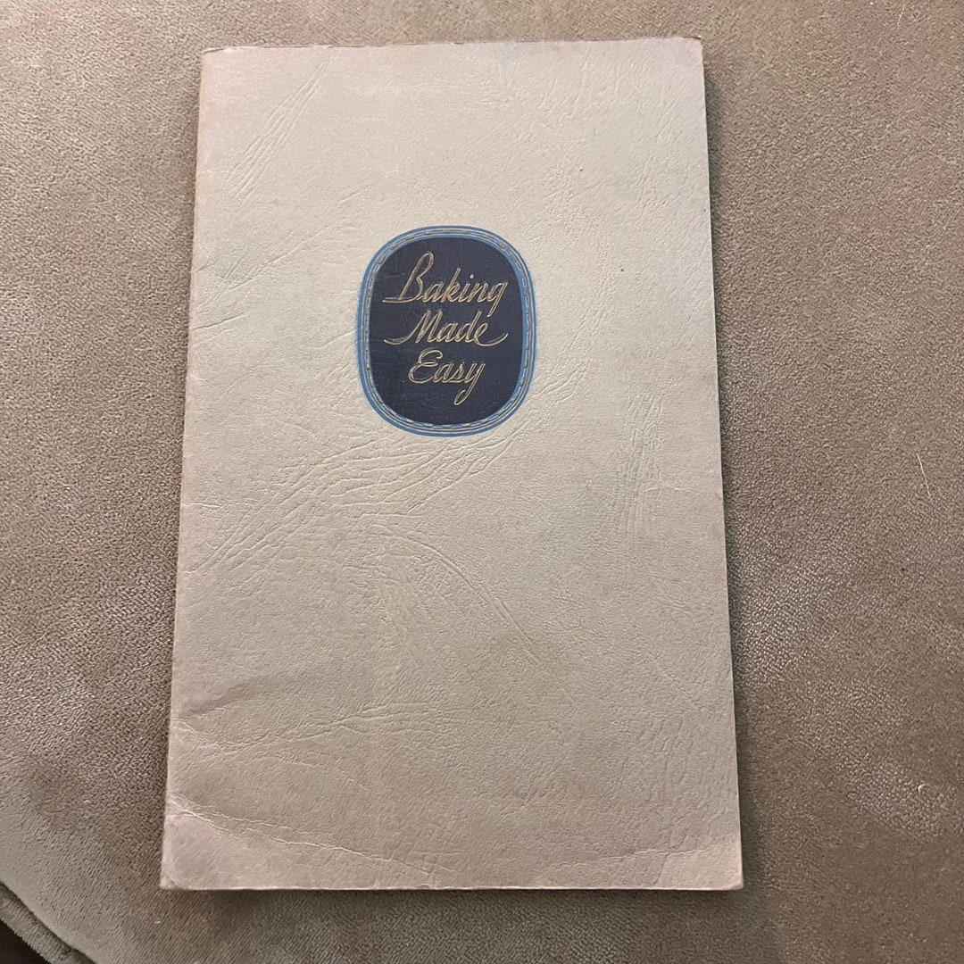Vintage Occident Flour Baking Made Easy Recipes Pamphlet - 1930's ...