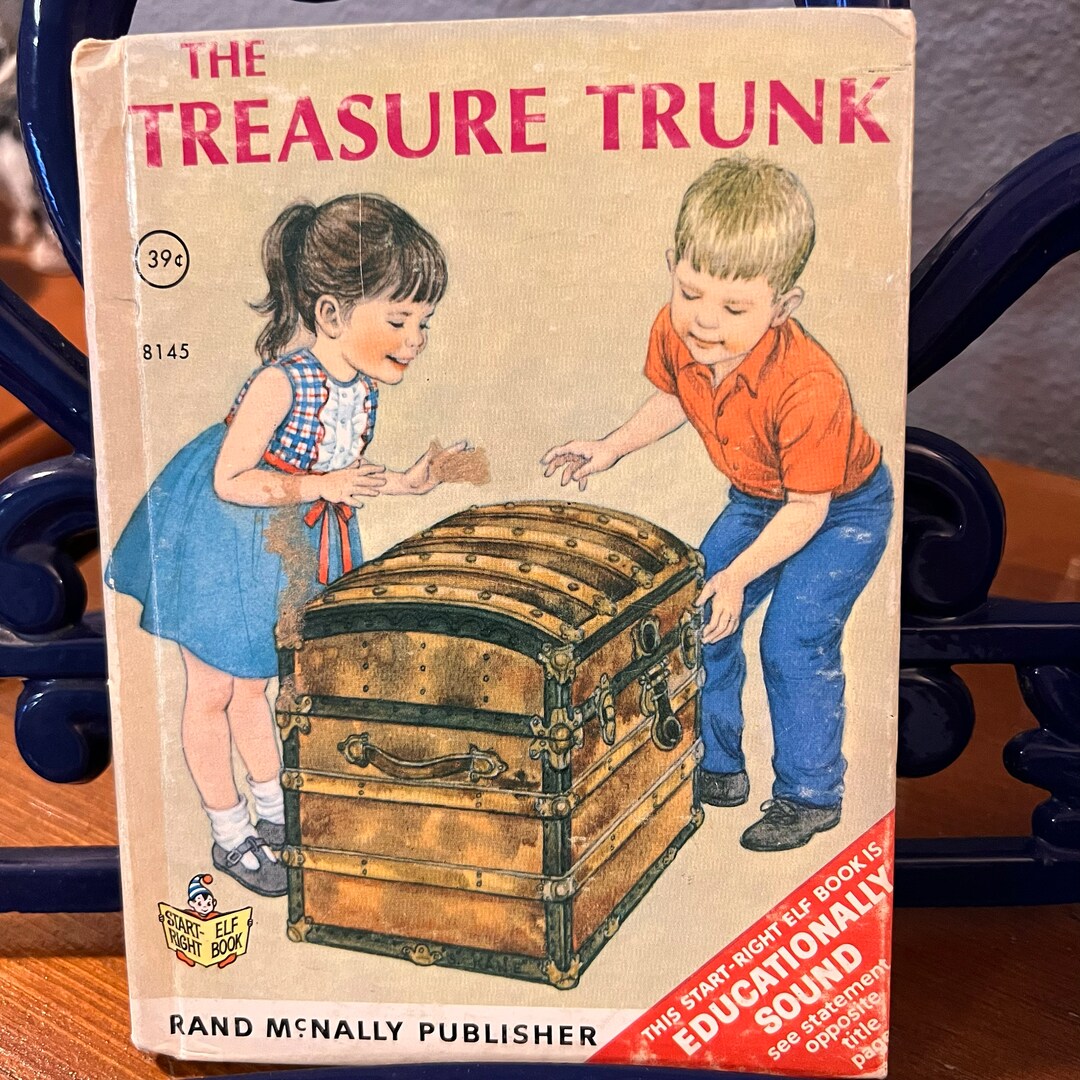 The Treasure Trunk 1969 Vintage Rand Mcnally Publishing - Etsy