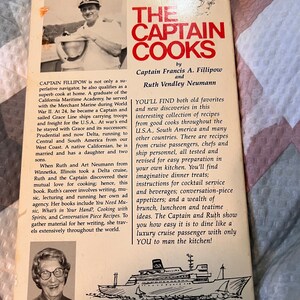The Captain Cooks, Captain Francis A. Fillipow, Vintage Soft Cover ...