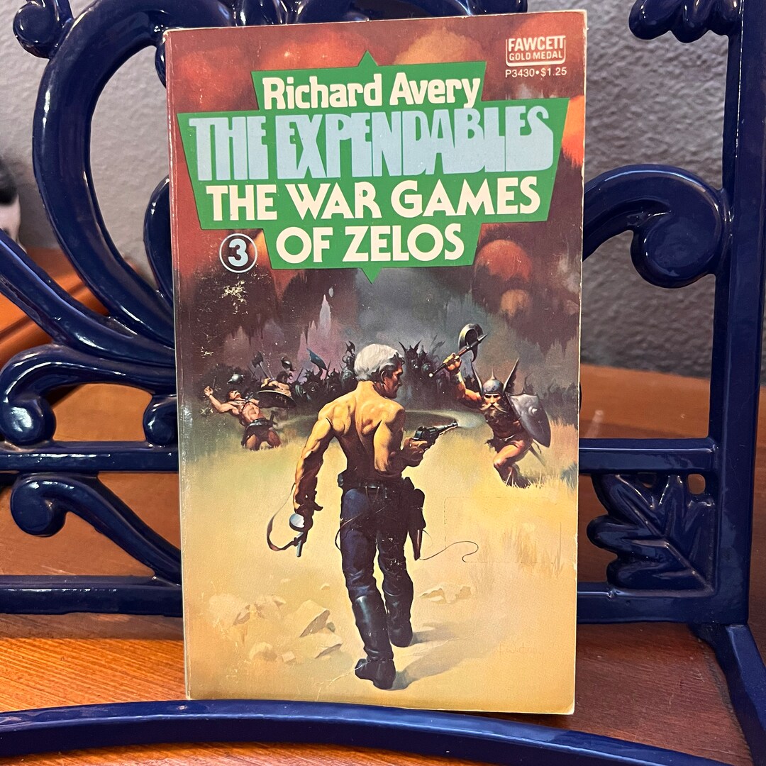 Richard Avery the Expendables Books 3 War Games of Zelos - Etsy
