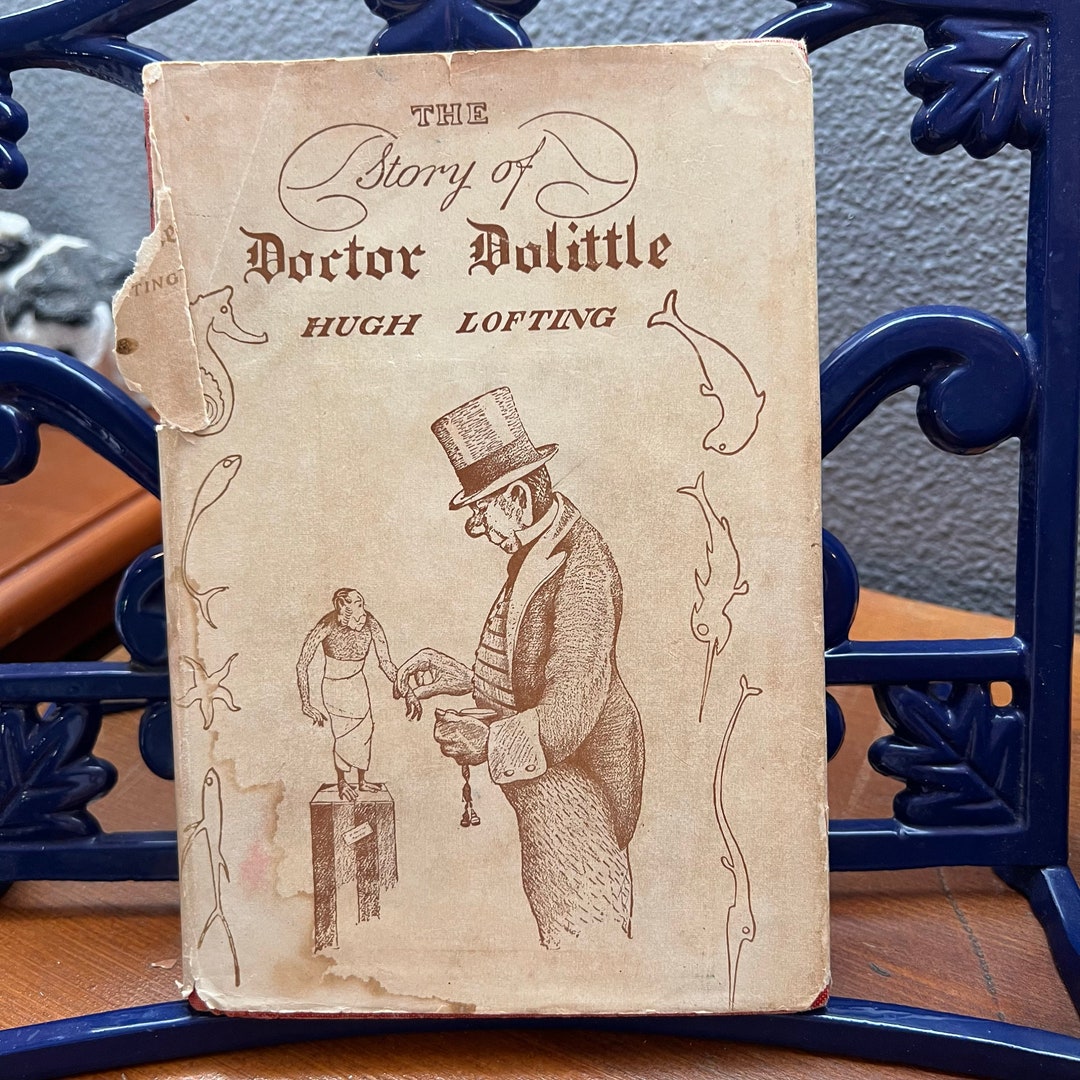 The Story of Doctor Doolittle, Hugh Lofting 1948 Early Edition With Dust Jacket - Etsy