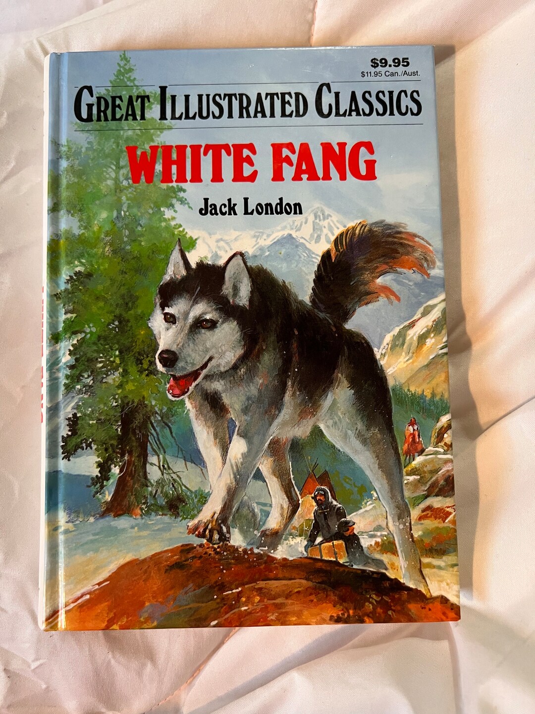White Fang by Jack London Wolf Malamute Husky Great - Etsy