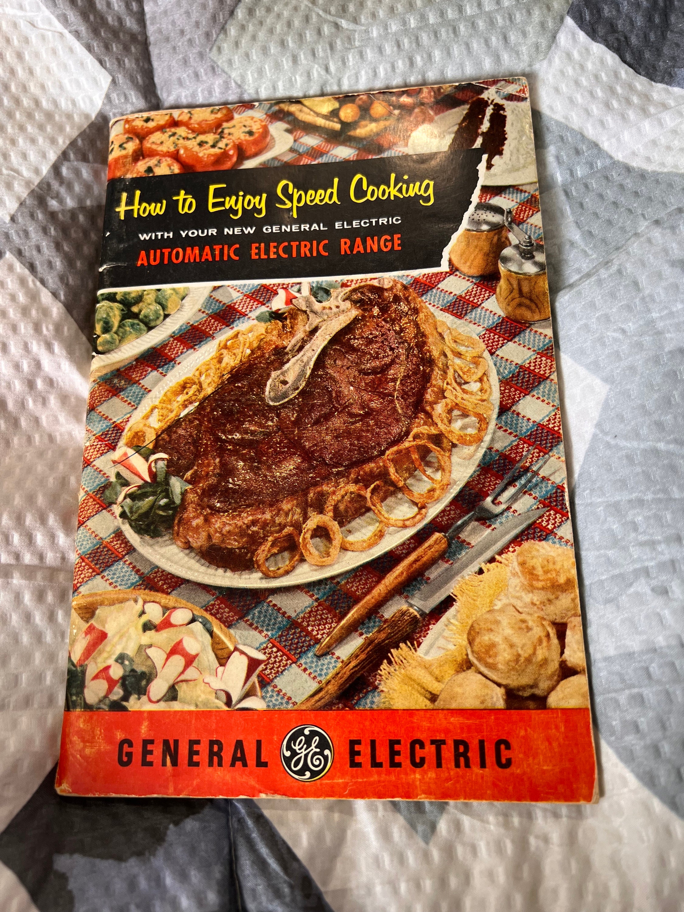 How to Enjoy Speed Cooking, Electric Range General Electric Vintage ...