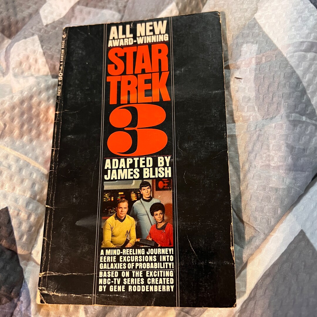 Star Trek 3, James Blish, 1969 Vintage Science Fiction Paperback - Etsy