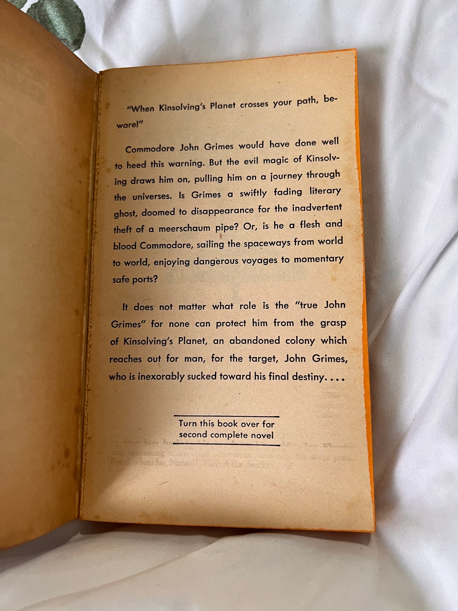 The Dark Dimensions / Alternate Orbits, A. Bertram Chandler Ace Double ...