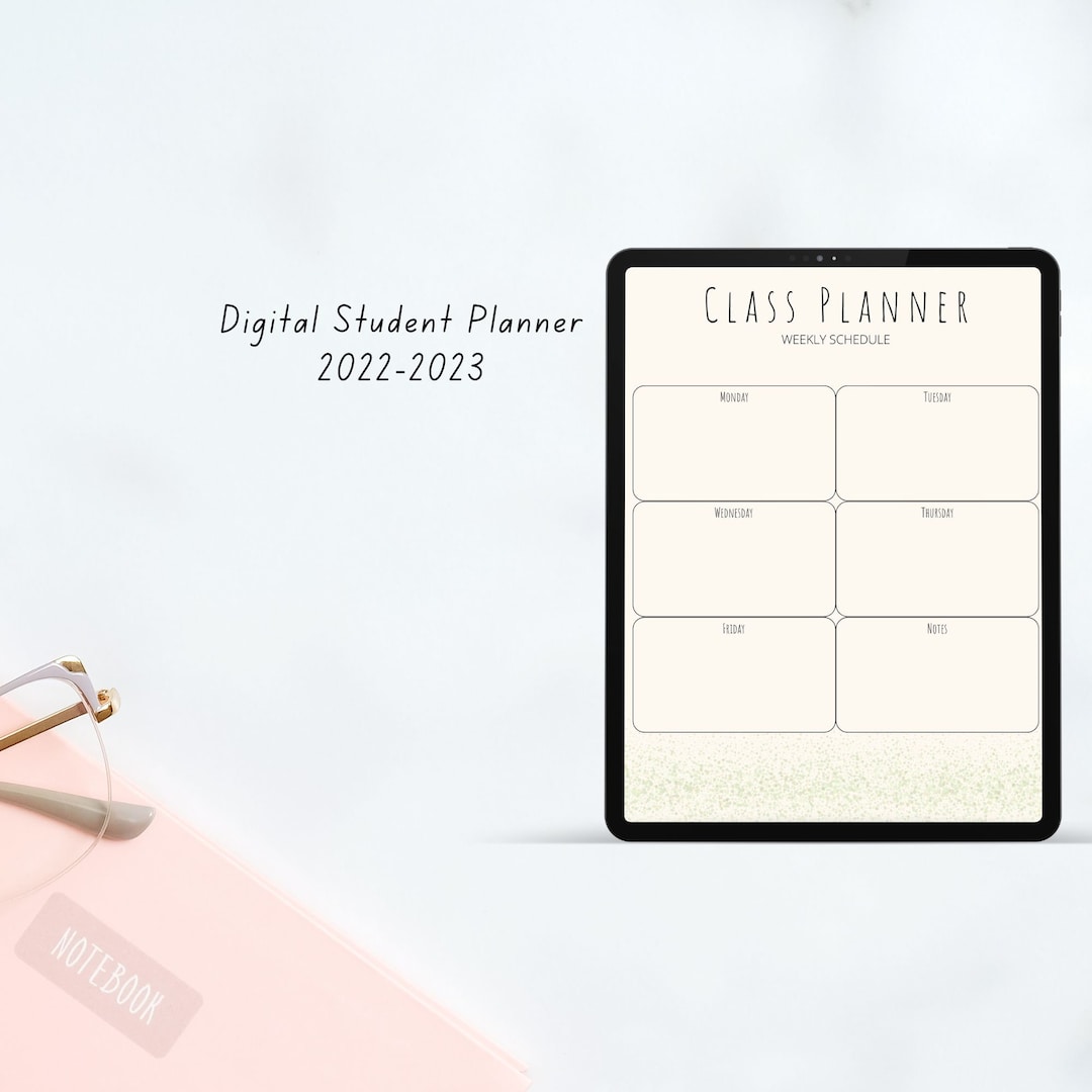 2022-2023 Digital Student Planner, Academic Planner, Student Planner ...