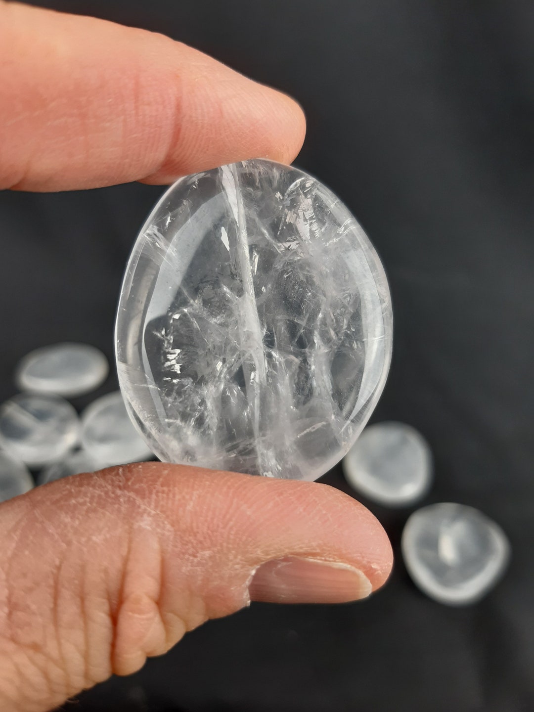 Pebble for Amplifying Your Abilities in Rock Crystal - Etsy