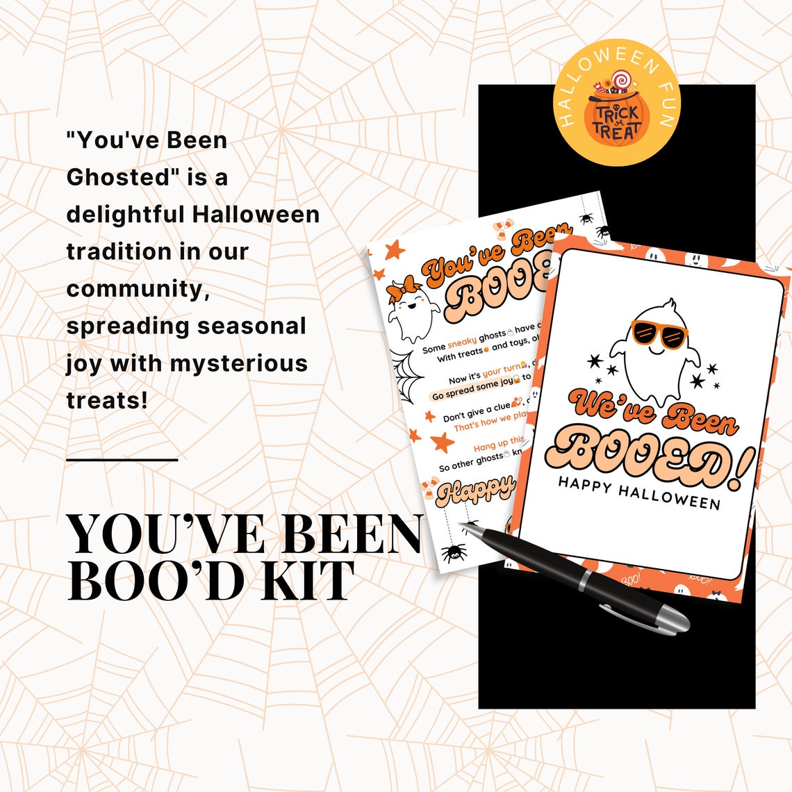 You've Been Booed We've Been Booed Halloween - Etsy