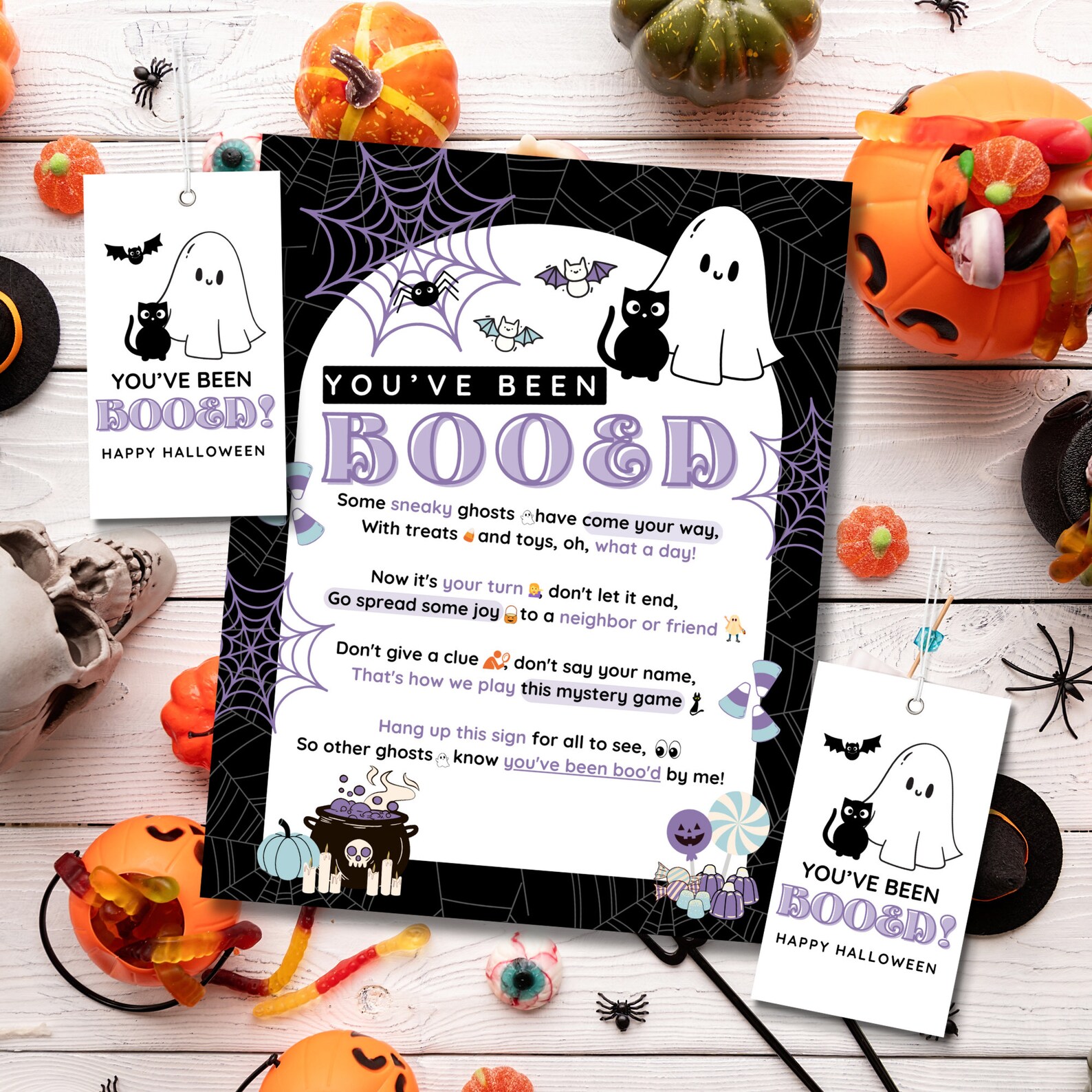 Printable You've Been Booed We've Been Booed - Etsy