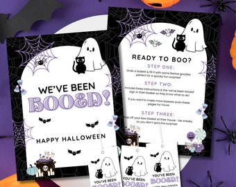 You've Been Booed Printable Game We've Been Booed - Etsy