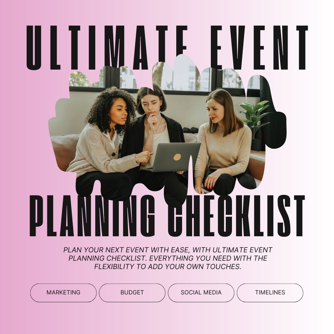 Event Planner Checklist Digital, Event Planner Google Sheet ...