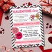 Valentine's Day Dance Flyer Editable Template, Valentines School Dance ...