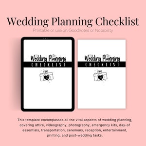 Printable Wedding Attire Checklist, Printable Wedding Planning ...