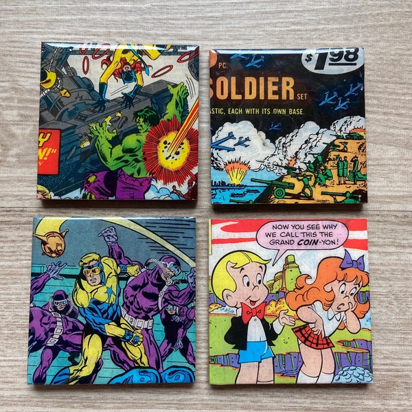 Vintage Coasters - Etsy