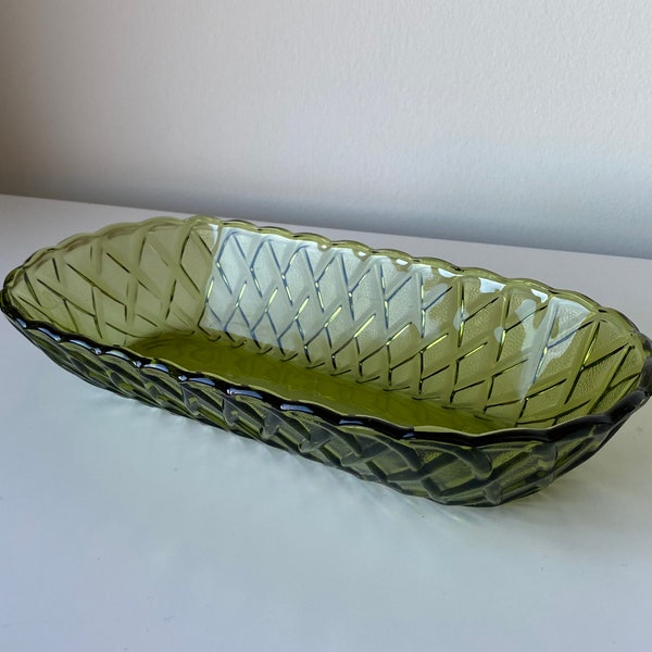 Glass Celery Dish - Etsy