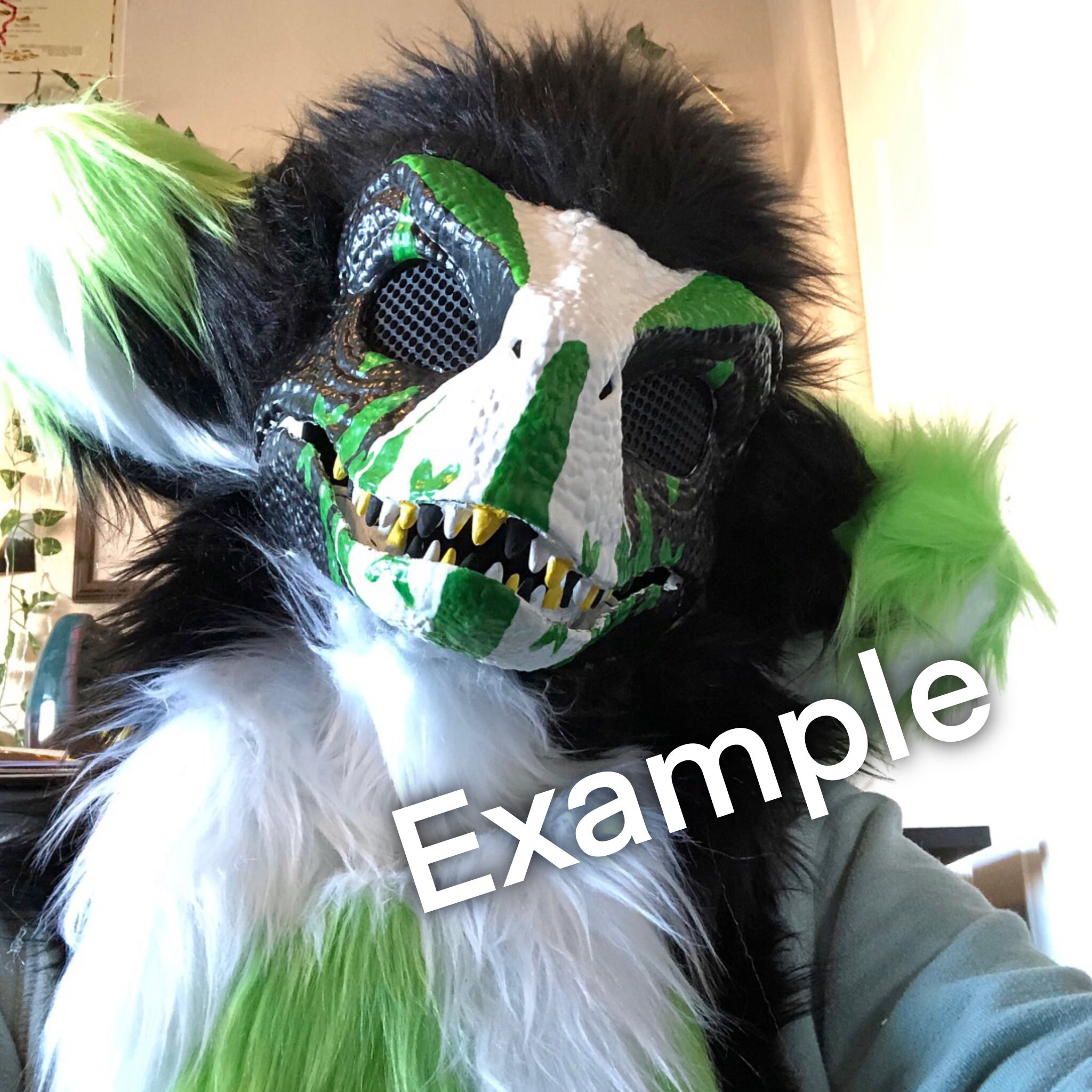 Dino Mask Commissions Etsy