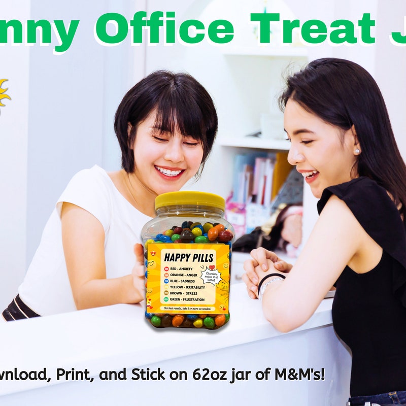 Office Candy Jar - Etsy