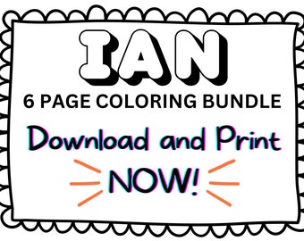Zane Coloring Page Printable Name Coloring Page, Custom Coloring ...