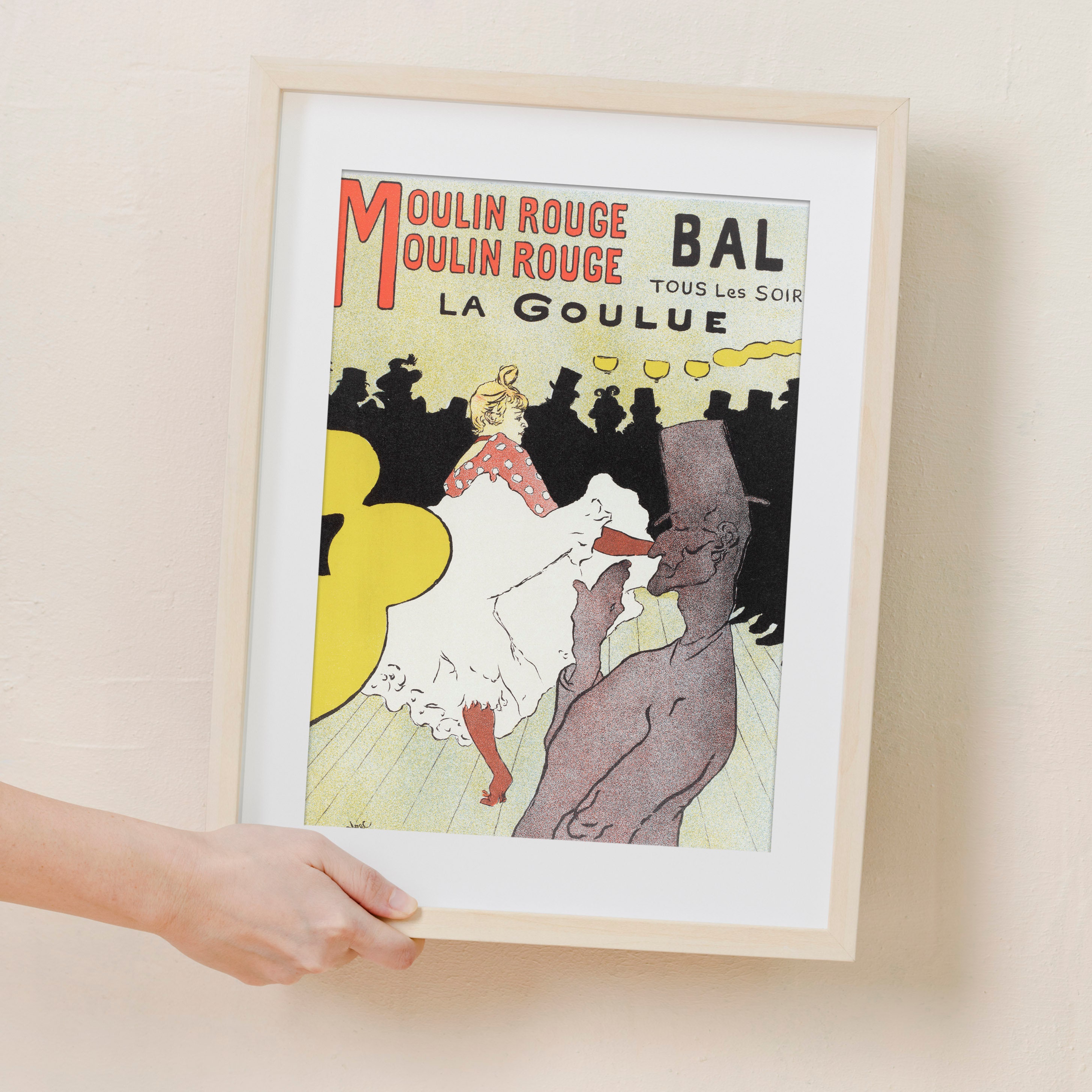 Moulin Rouge Poster Printable, Vintage Print Digital Download, French ...
