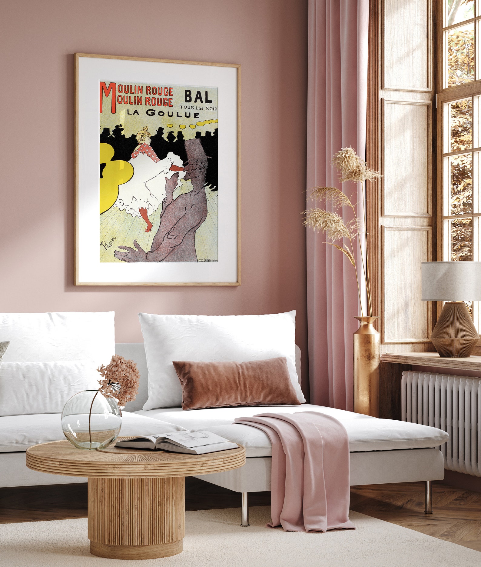 Moulin Rouge Poster Printable, Vintage Print Digital Download, French ...