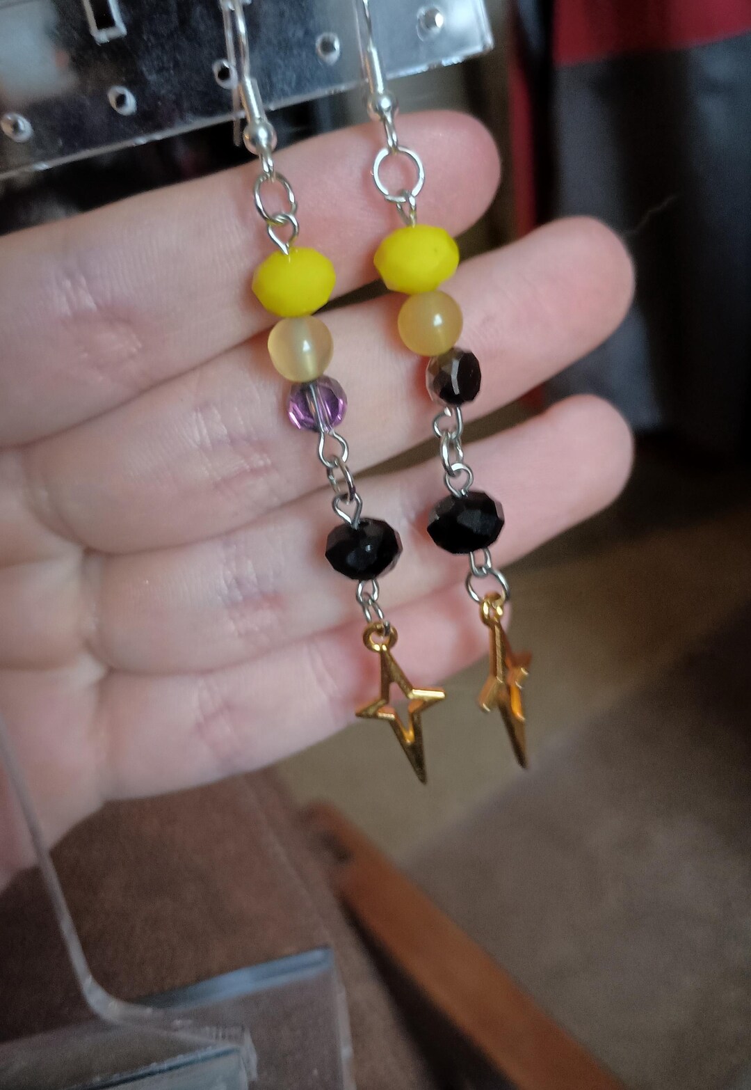 John Doe Malevolent Dangle Earrings - Etsy UK